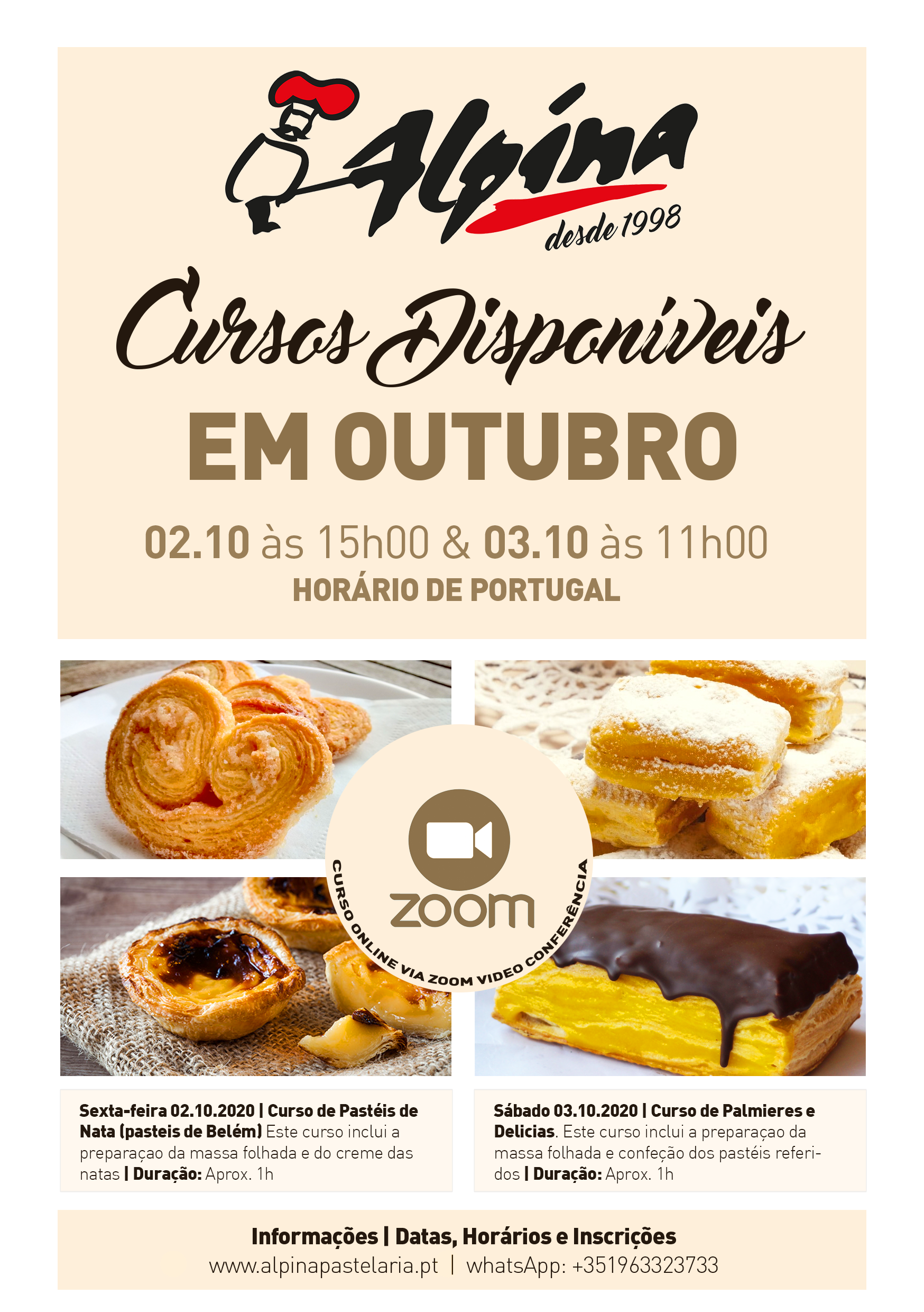 Curso de Pastelaria Tradicional Portuguesa